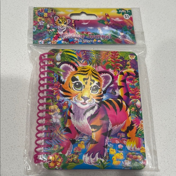 Lisa Frank | Office | Lisa Frank Glitter Journal With Colorful Tiger ...